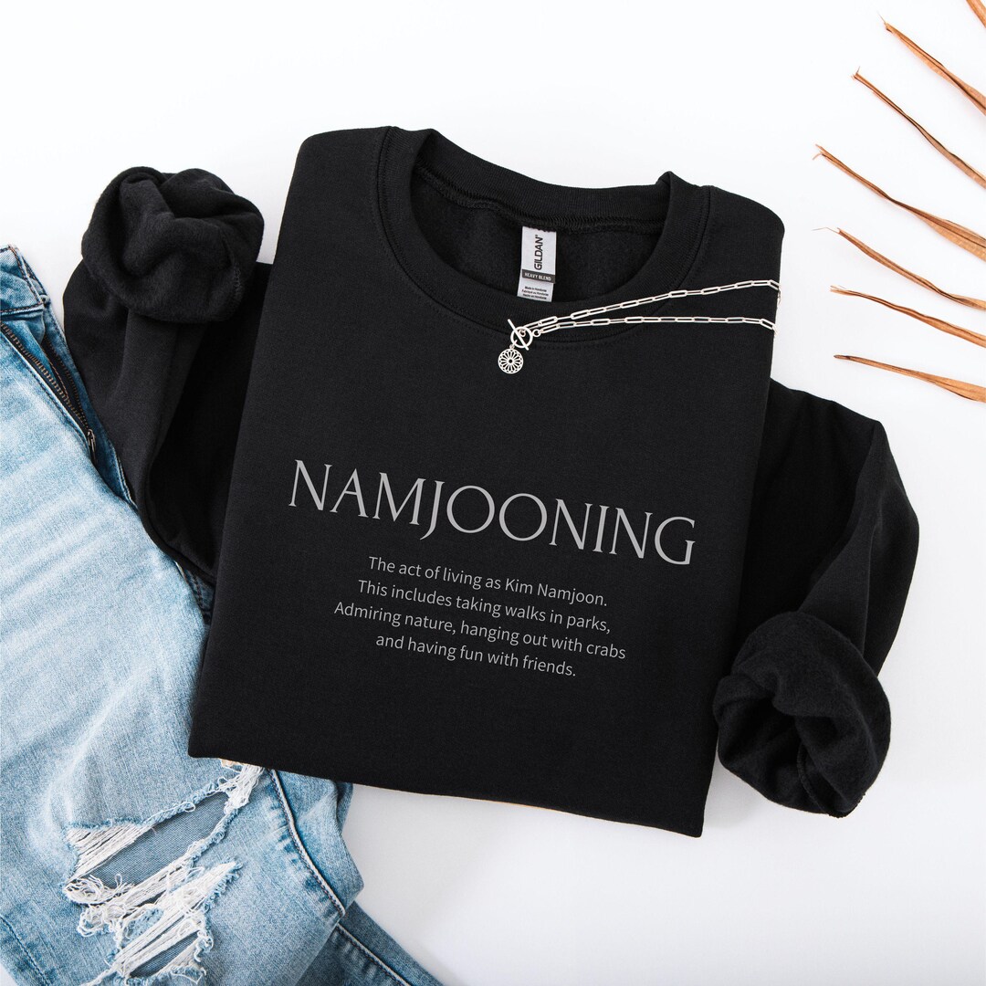 BTS Inspired Sweatshirt, K-pop Merch, Namjooning Unisex Sweatshirt ...
