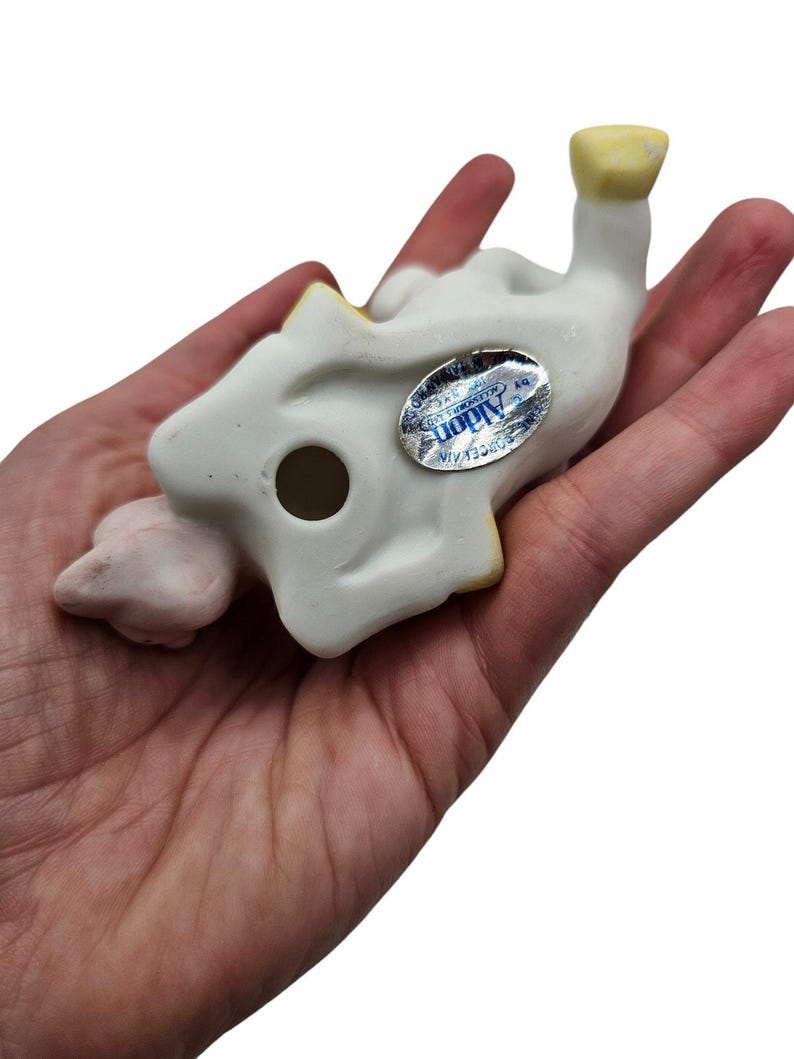 Vintage 1985 Aldon Victor Porcelain Unicorn Figurine Shy Shamrock ...