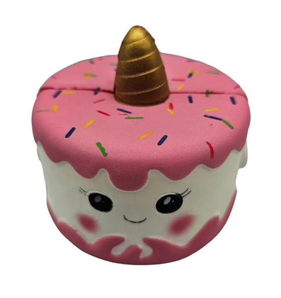 Unicorn Cake Squishy Galaxy Unicorn Squishy Toy Set Starry Cat,