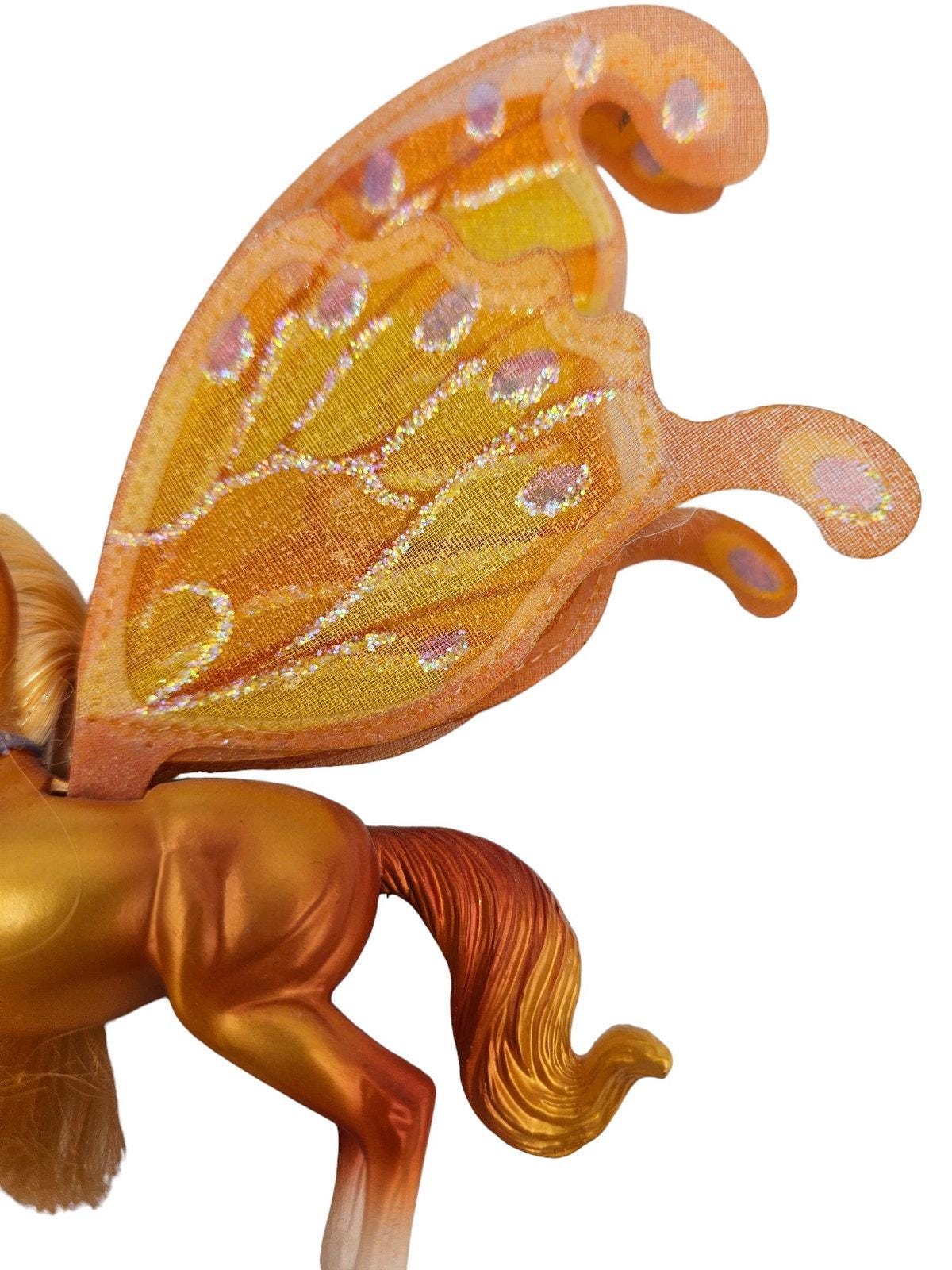 Breyer Reeves Wind Dancer Pegasus Horse With Wings 4" Orange Gold - Etsy