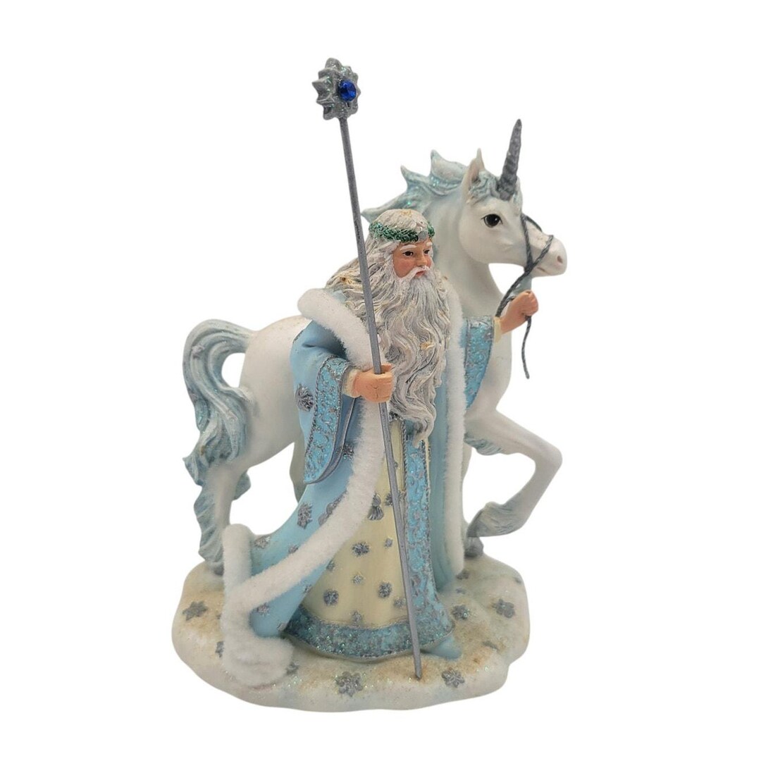Legends of Myth and Magic Collection Icy Enchantment Wizard Unicorn - Etsy
