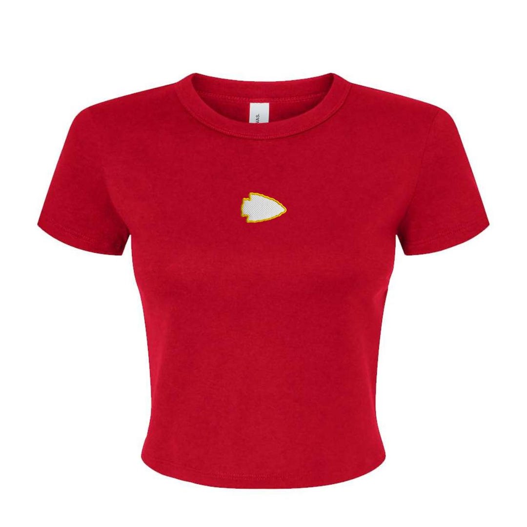 Embroidered Kansas City Chiefs Football Shirt, Kansas City Womens ...