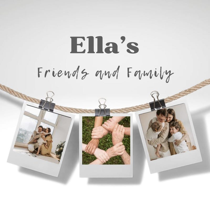 Friends Mini Album - Etsy