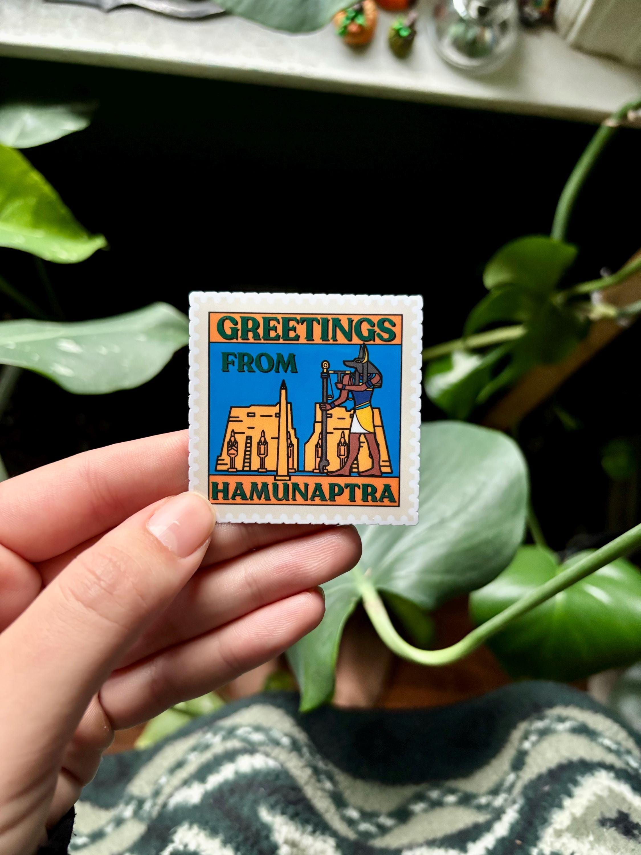 The Mummy Stickers Oconnell Tours 4-pack of the Mummy 1999 Inspired ...