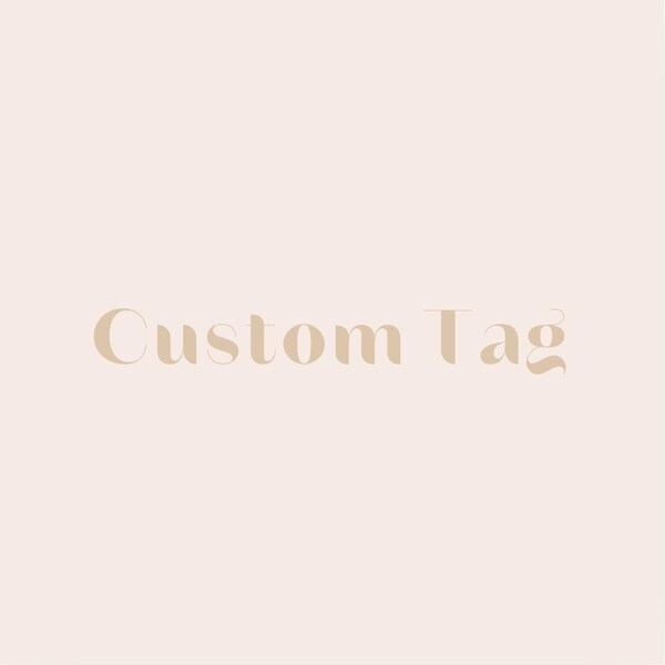 Aesthetic Name Tags - Etsy