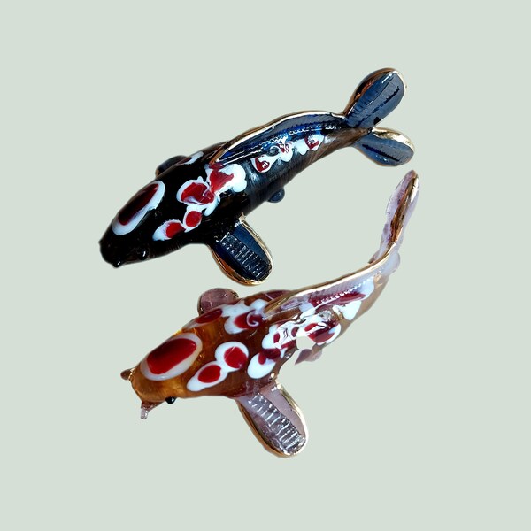 Japanese Fish Figurines - Etsy