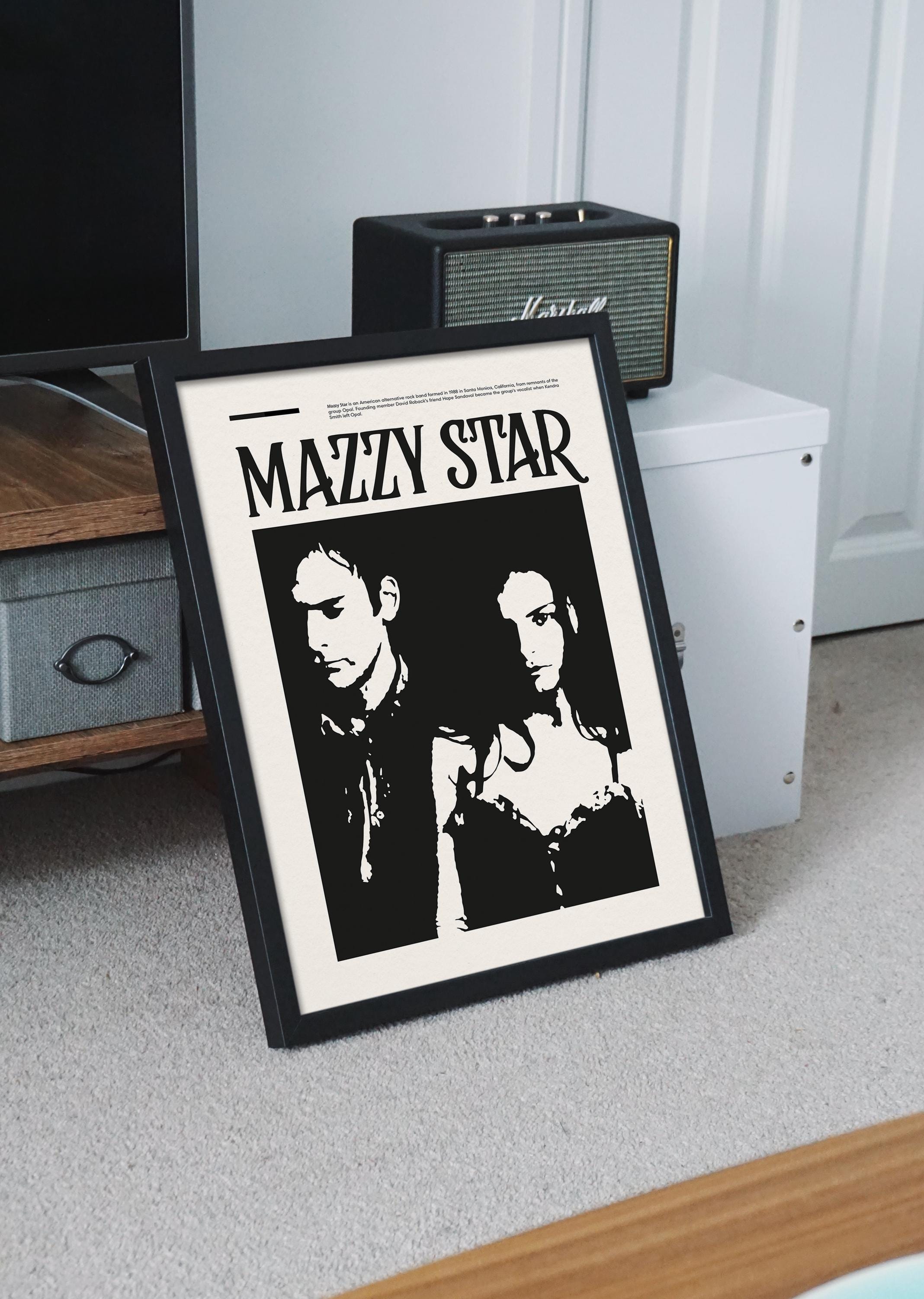 Mazzy Star Poster, Music Wall Art, Music Print, Mazzy Star Print - Etsy