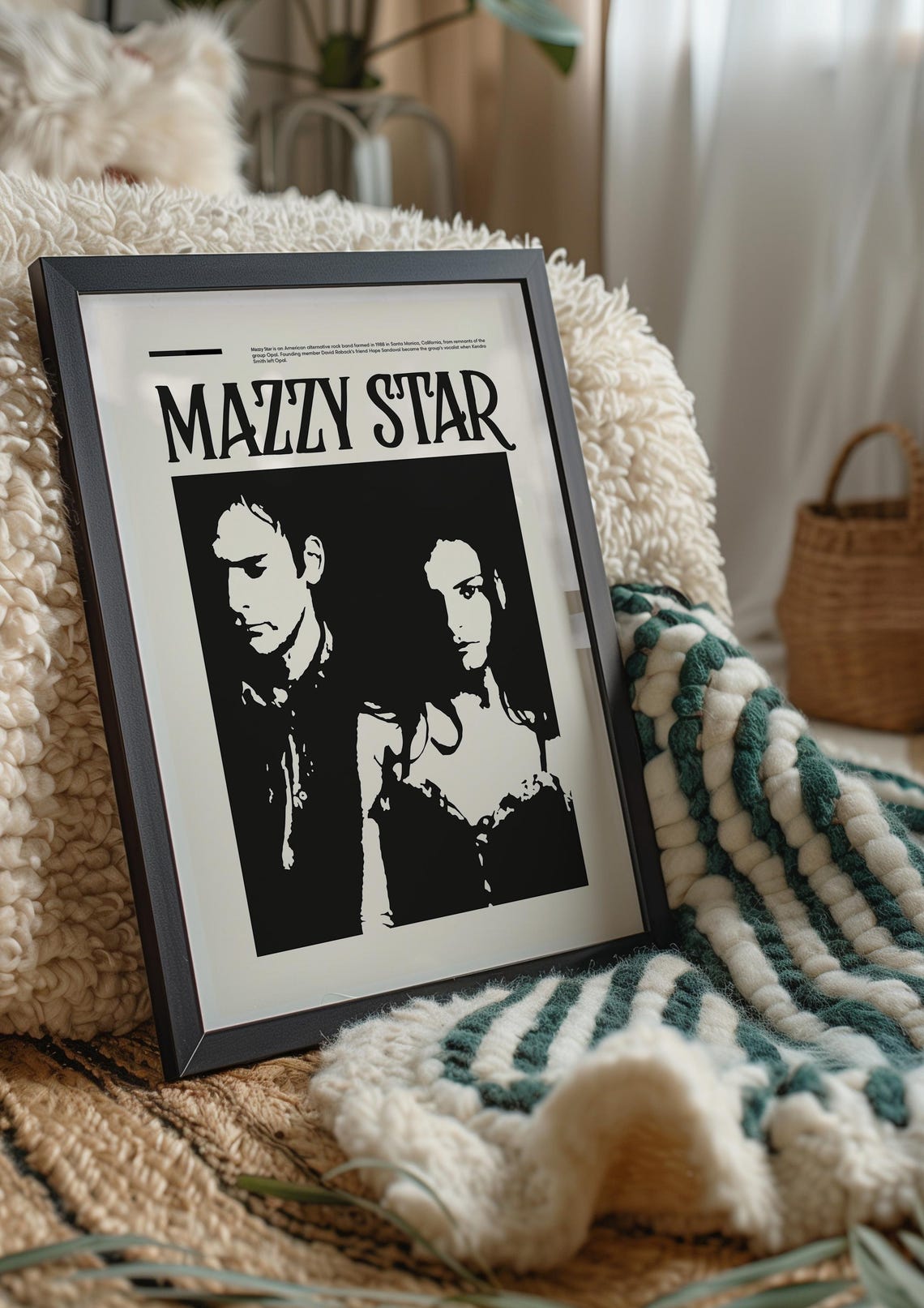 Mazzy Star Poster, Music Wall Art, Music Print, Mazzy Star Print - Etsy