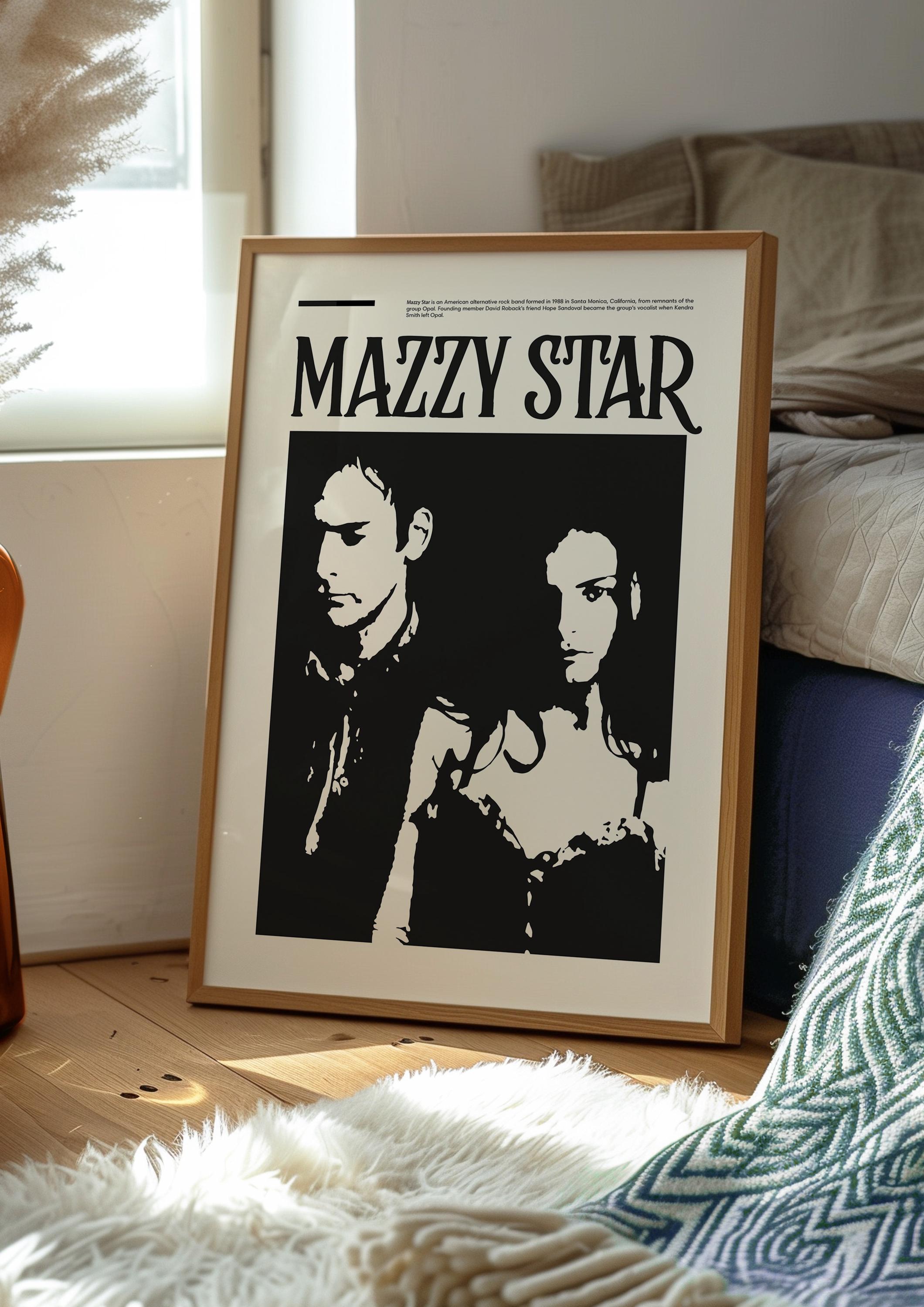 Mazzy Star Poster, Music Wall Art, Music Print, Mazzy Star Print - Etsy