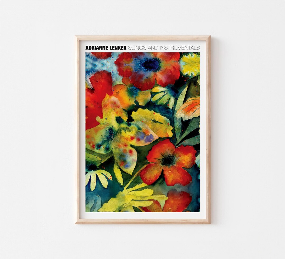 Adrianne Lenker, Music Poster, Indie Music Poster Print - Etsy