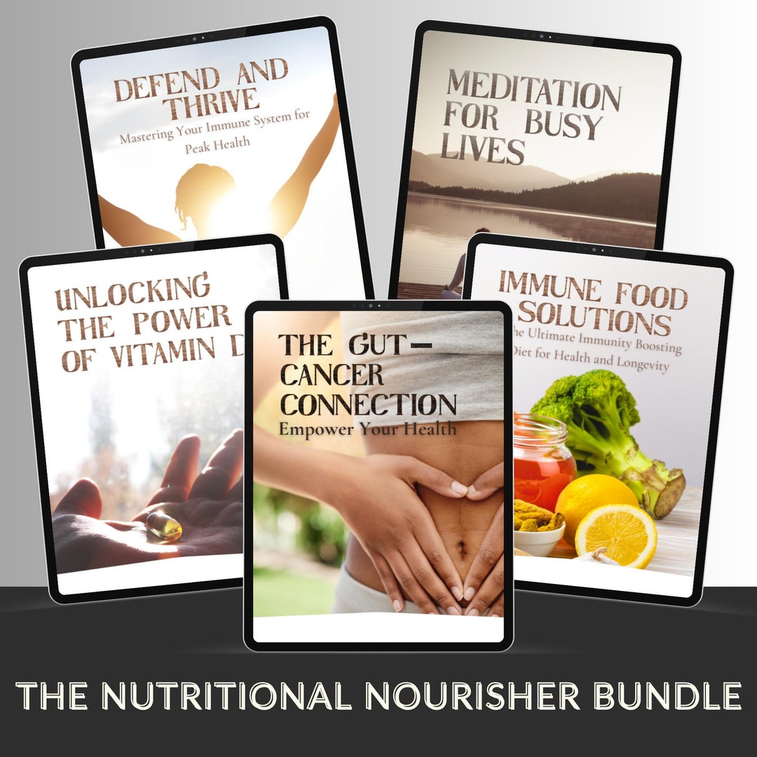 The Nutritional Nourisher Bundle, Nutrition, Diet, Immunity, Healing ...