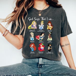 Disney Princess Shirt, Disney Vacation Shirt, Christian Disneyland ...
