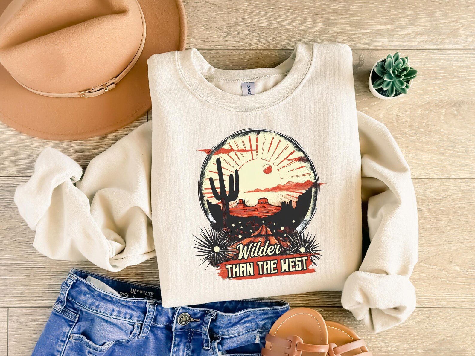 Wild Nature Shirt, Wilder Than the West Cowgirl Shirt, Country Style ...