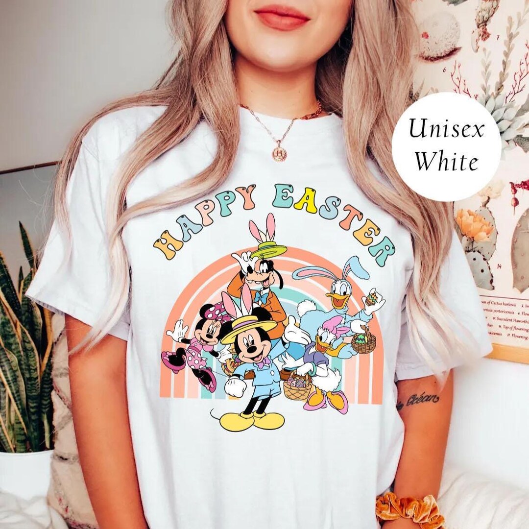 Easter Bunny Disney Mickey and Friends Shirt, Disney Easter Shirt ...