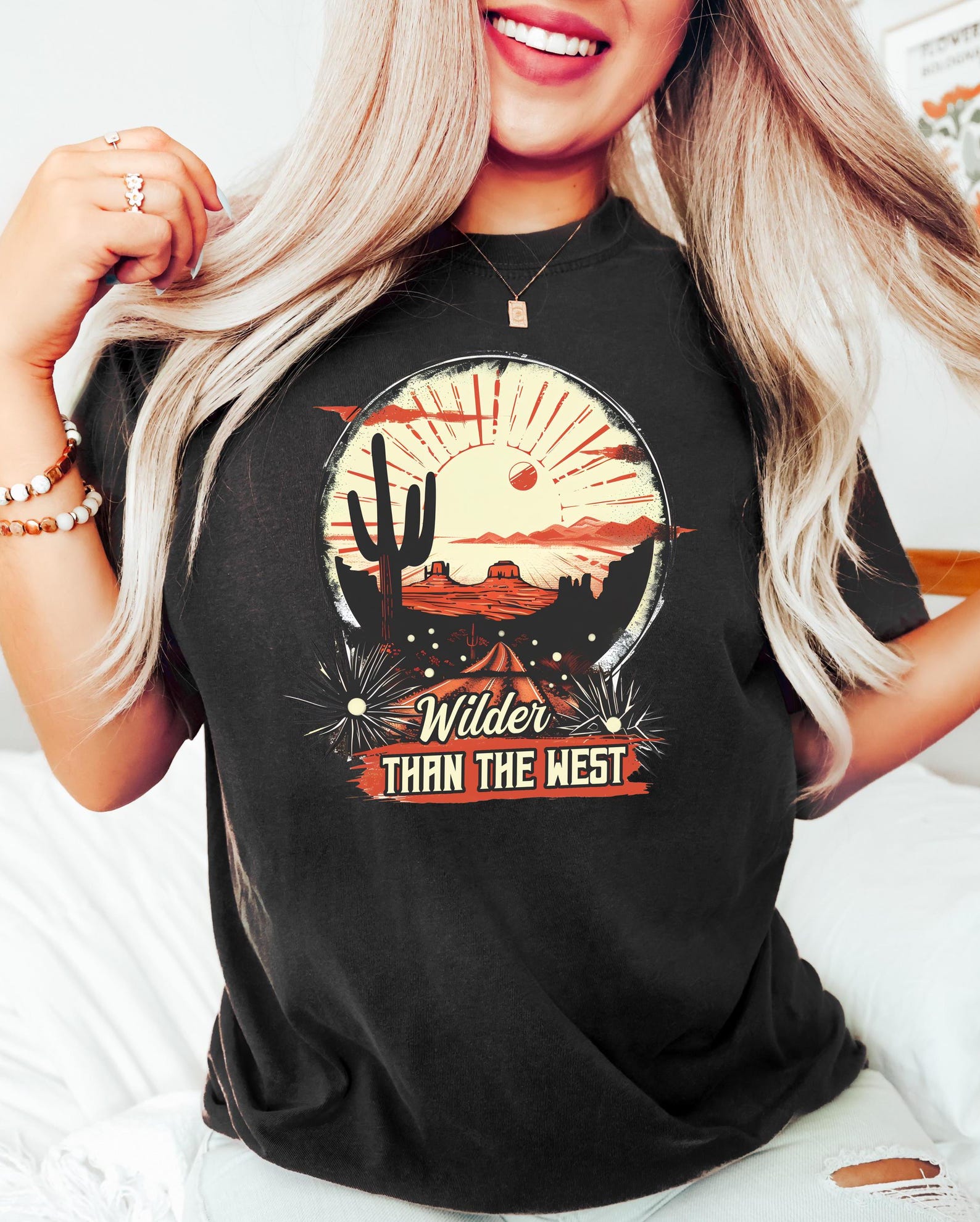 Wild Nature Shirt, Wilder Than the West Cowgirl Shirt, Country Style ...