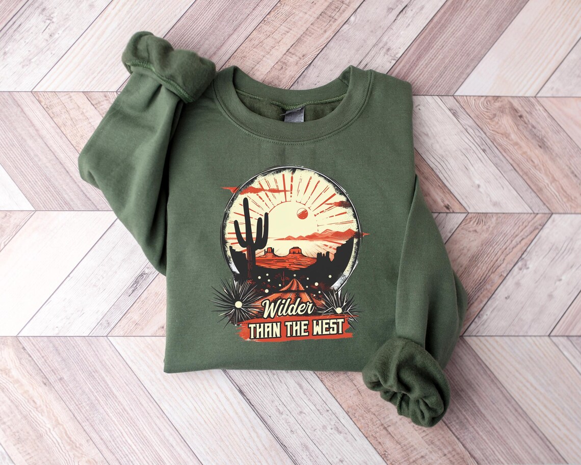 Wild Nature Shirt, Wilder Than the West Cowgirl Shirt, Country Style ...