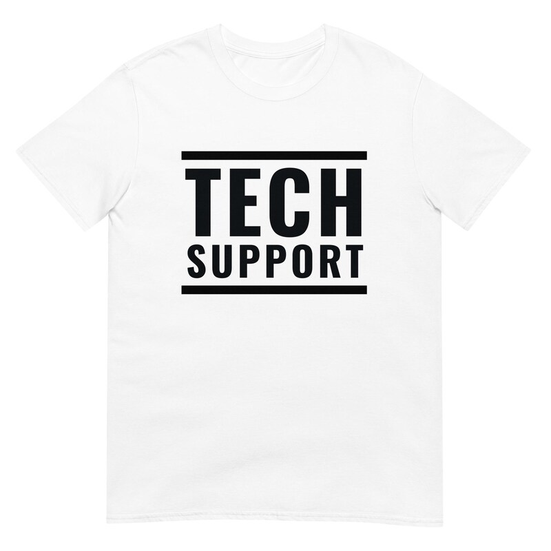 Tech Support Tshirt - Etsy