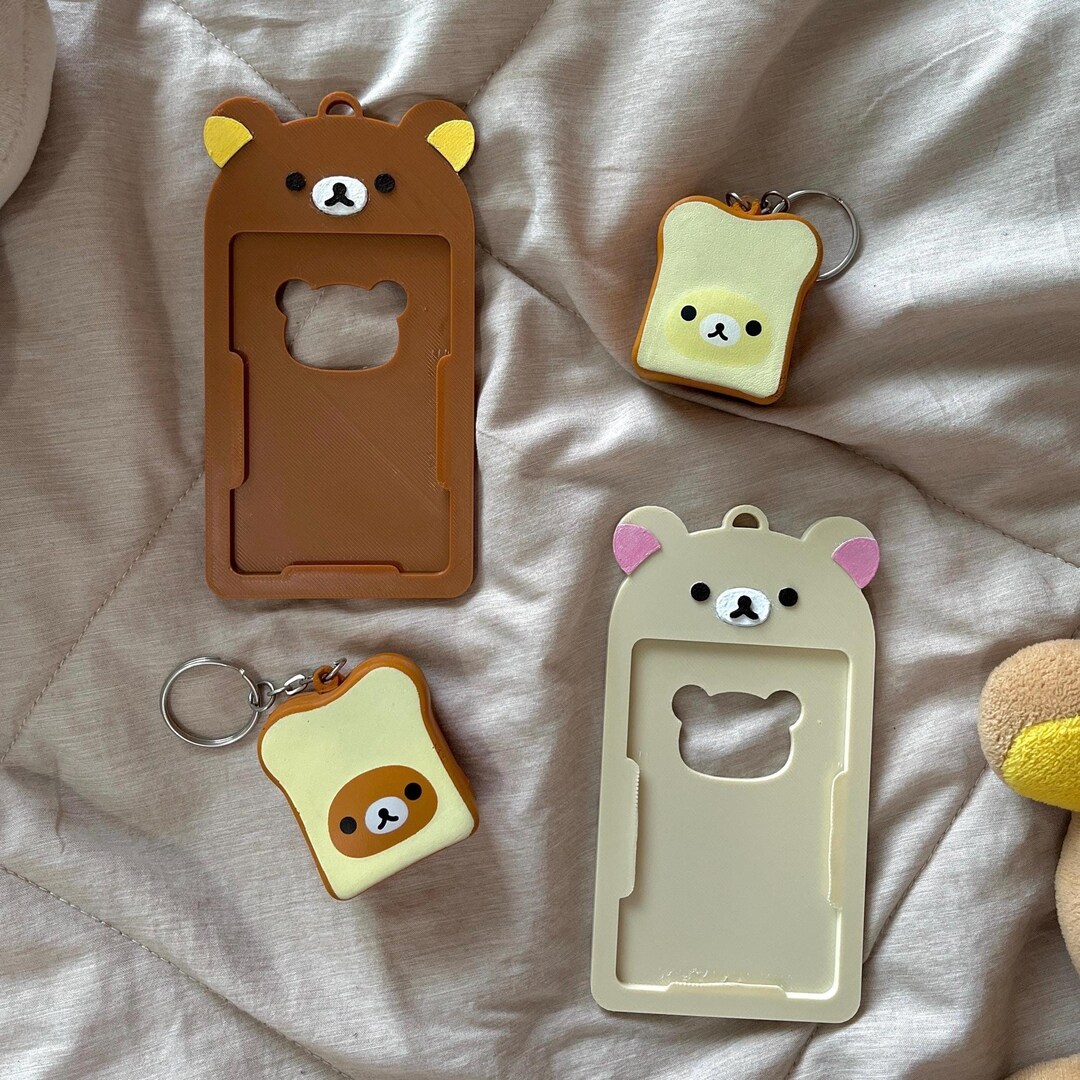 RILAKKUMA Card / Badge / Photocard Holders - Etsy