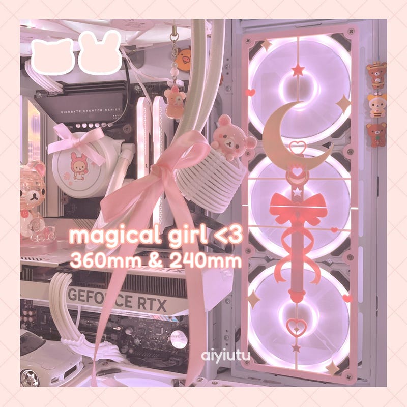 Anime Girl Fan Grills - Etsy