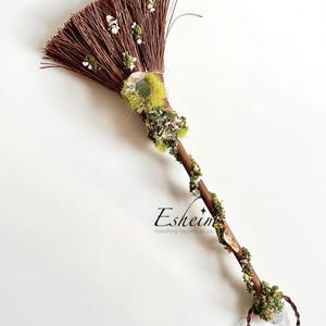 Crystal Hand Broom, Magic Witch Broom, Delicate Mini Broom, Spiritual Gift, Wiccan Besom - Etsy