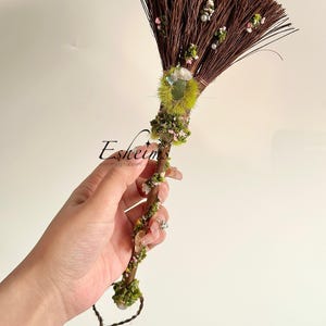 Crystal Hand Broom, Magic Witch Broom, Delicate Mini Broom, Spiritual ...