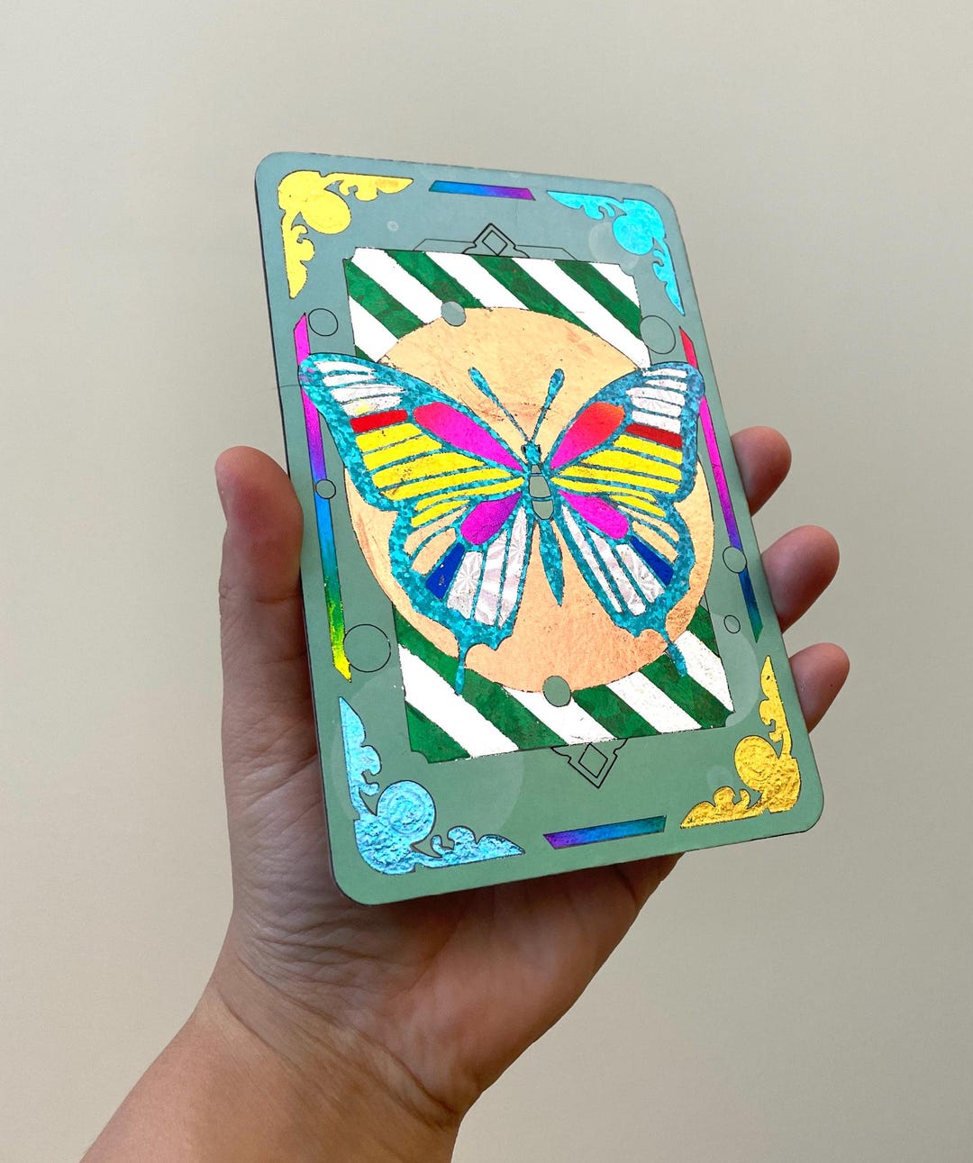 Sticky Coloring Book DIY First of Its Kind Foil Art Satisfying Coloring ...