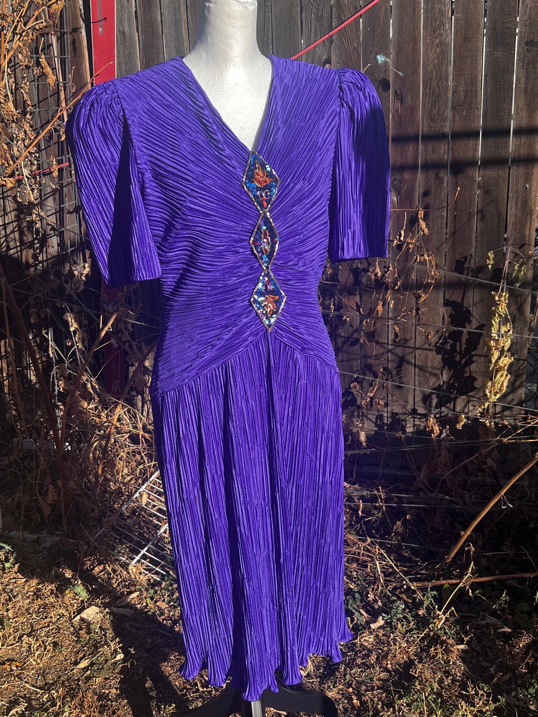 1980s Barbara Chodos for Michael Marcella Dynasty Krystle Carrington ...