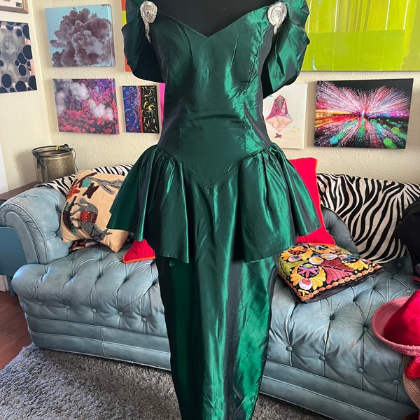 1980s Prom Dress - Etsy