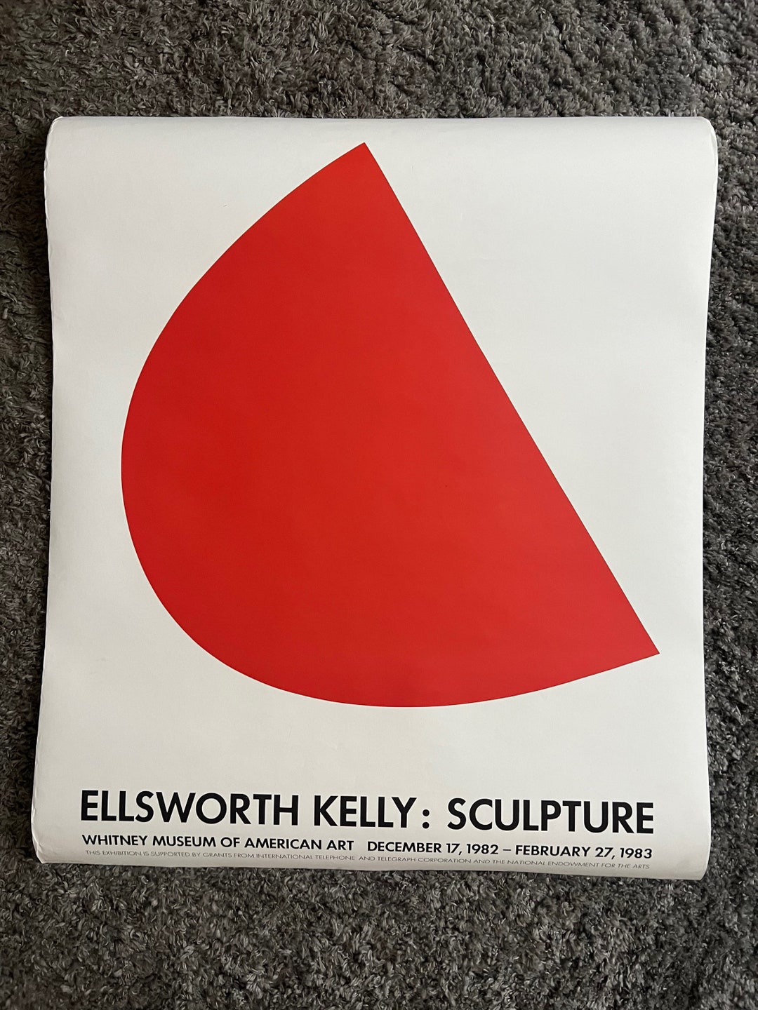 1982 Ellsworth Kelly: Sculpture, Whitney Museum of American Art Large ...