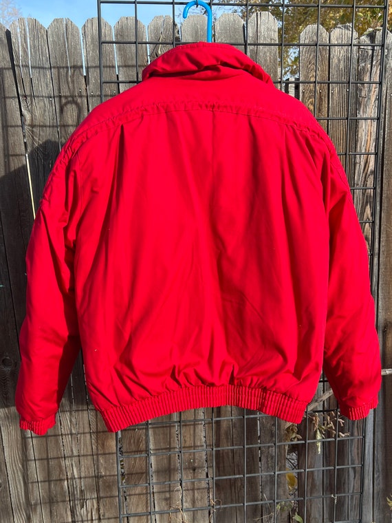 1980s Red Stone Ridge N.Y. Paris Bomber Ski Jacket - Gem