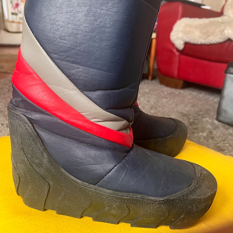 80s Vintage Moon Boots - Etsy
