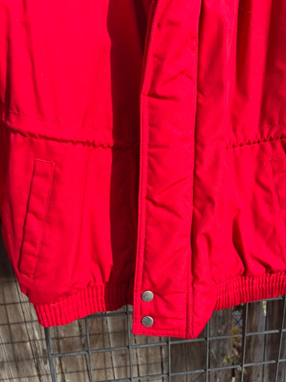 1980s Red Stone Ridge N.Y. Paris Bomber Ski Jacket - Gem