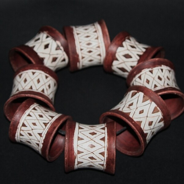 African Napkin Rings - Etsy