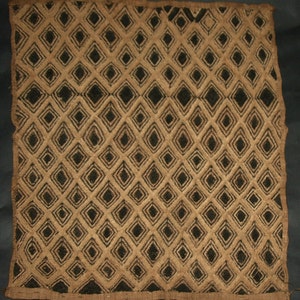 African Kuba Shoowa Cloth 14 - Vintage Handwoven in the Congo DR 21" X ...