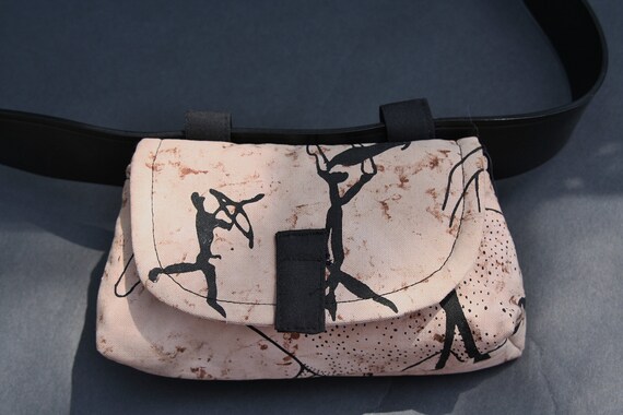 Fanny Pack Bushman Design Cave Art - Gem