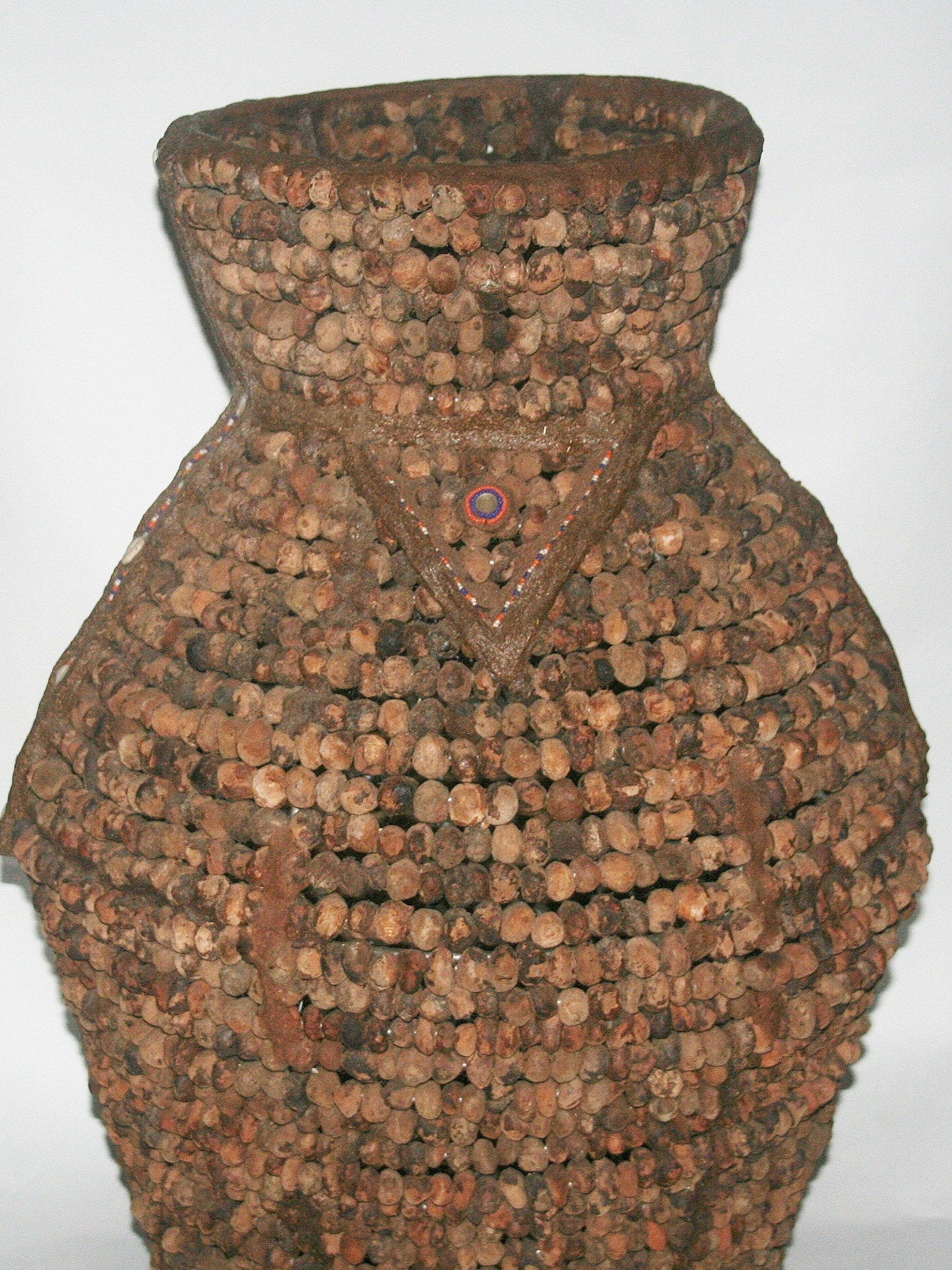 African Tribal Vase Tebvu Mulapfa Standing Pot Venda/lemba People South ...