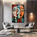 Pablo Picasso Wall Art-lips Wall Art-modern stained glass-tempered ...