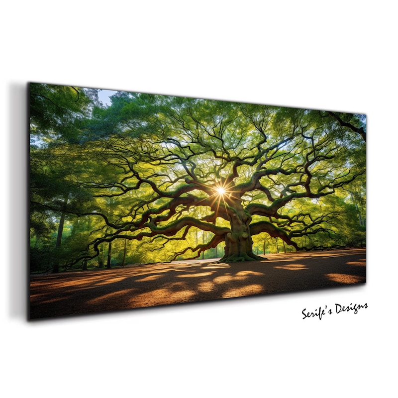 Oak Tree Wall Art - Etsy
