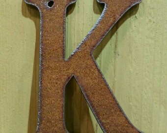 Rustic letters | Etsy