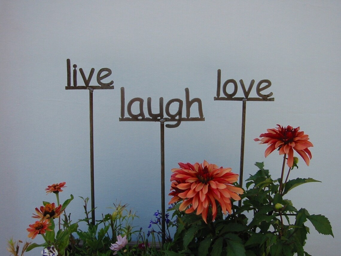 FREE SHIPPING Garden Poetry Sign Special - Etsy