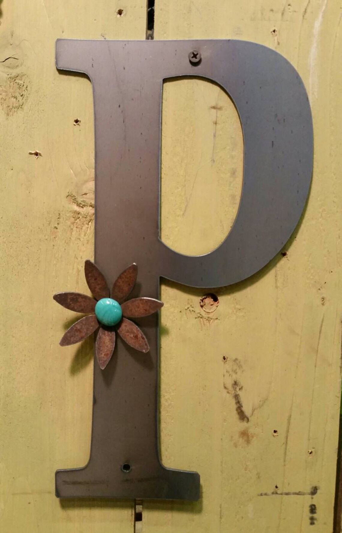 NEW Size 12 Metal Wall Letters . Numbers . Clean or | Etsy