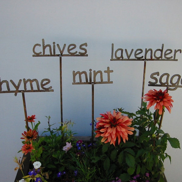 Herb Garden Sign - Etsy