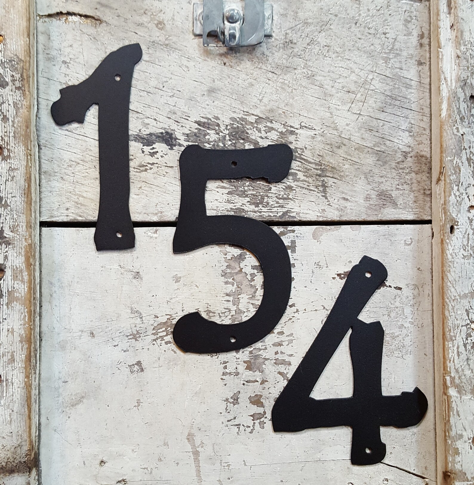 NEW House Numbers Powder Coated Black or Brown Numbers - Etsy