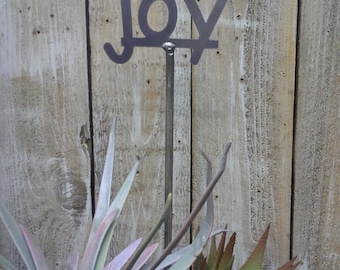 Joy Metal Sign - Etsy