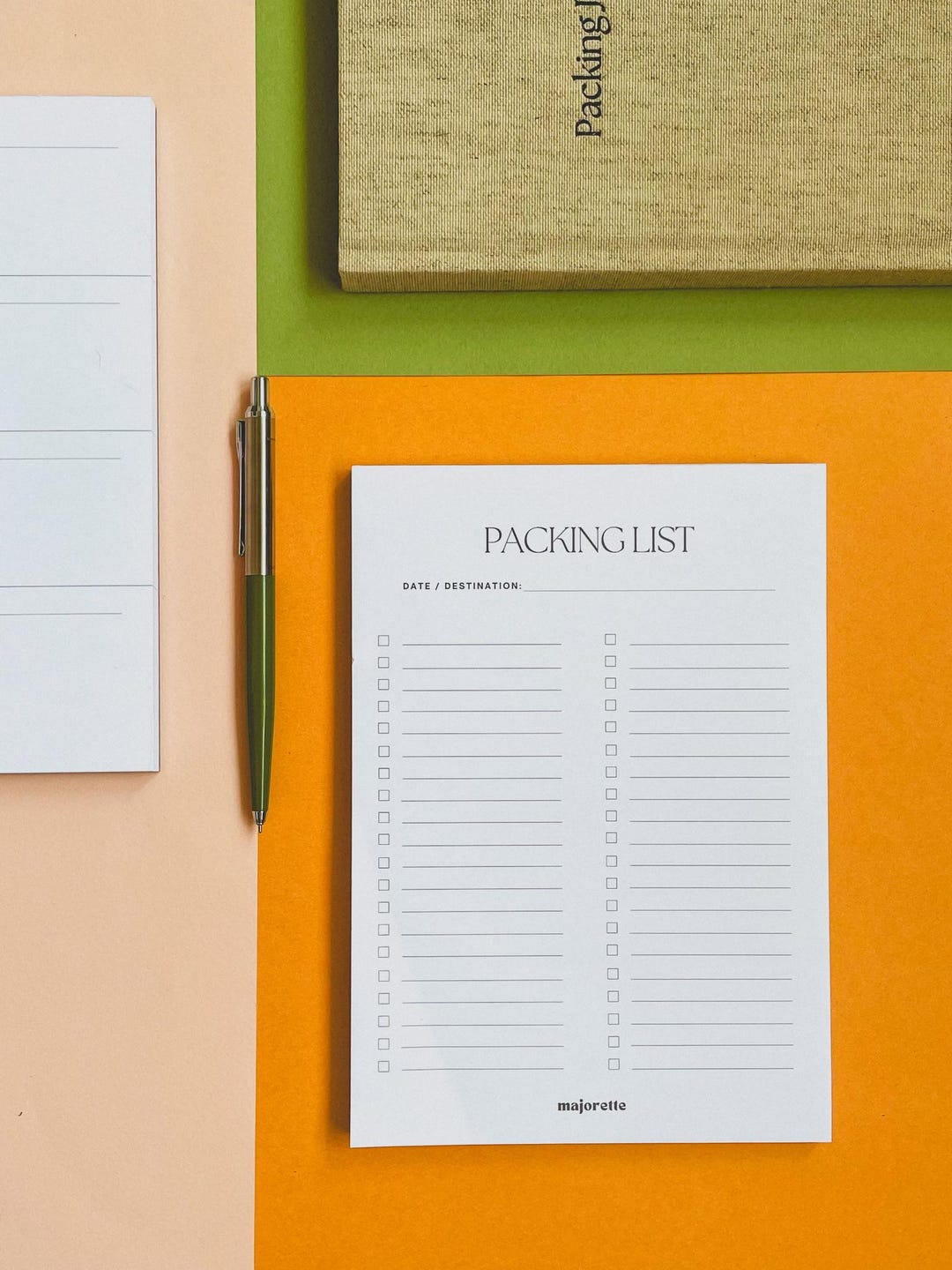 Packing List Notepad - Etsy