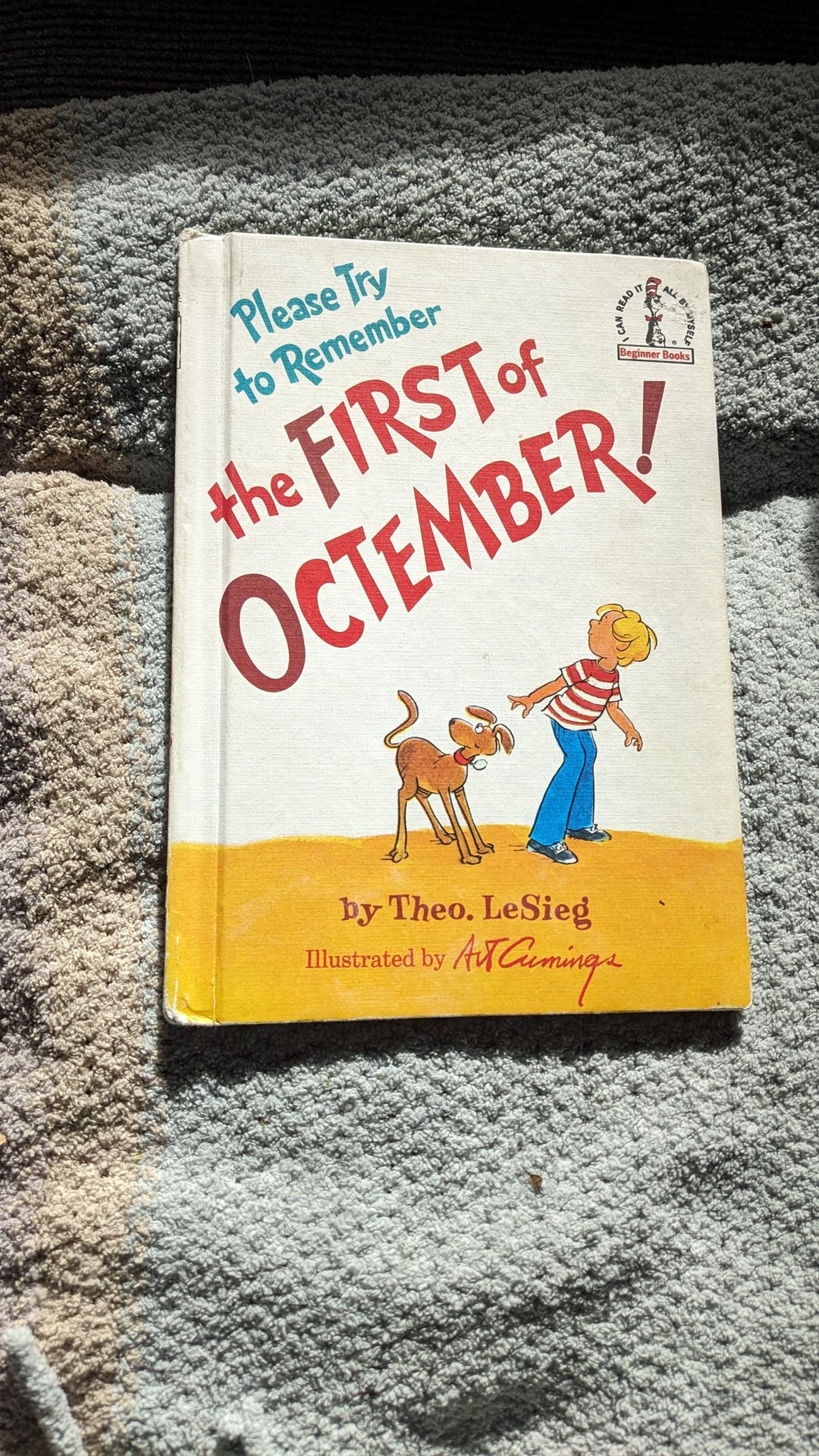 Vintage Collectible Dr. Seuss Book - Please Try to Remember the First ...