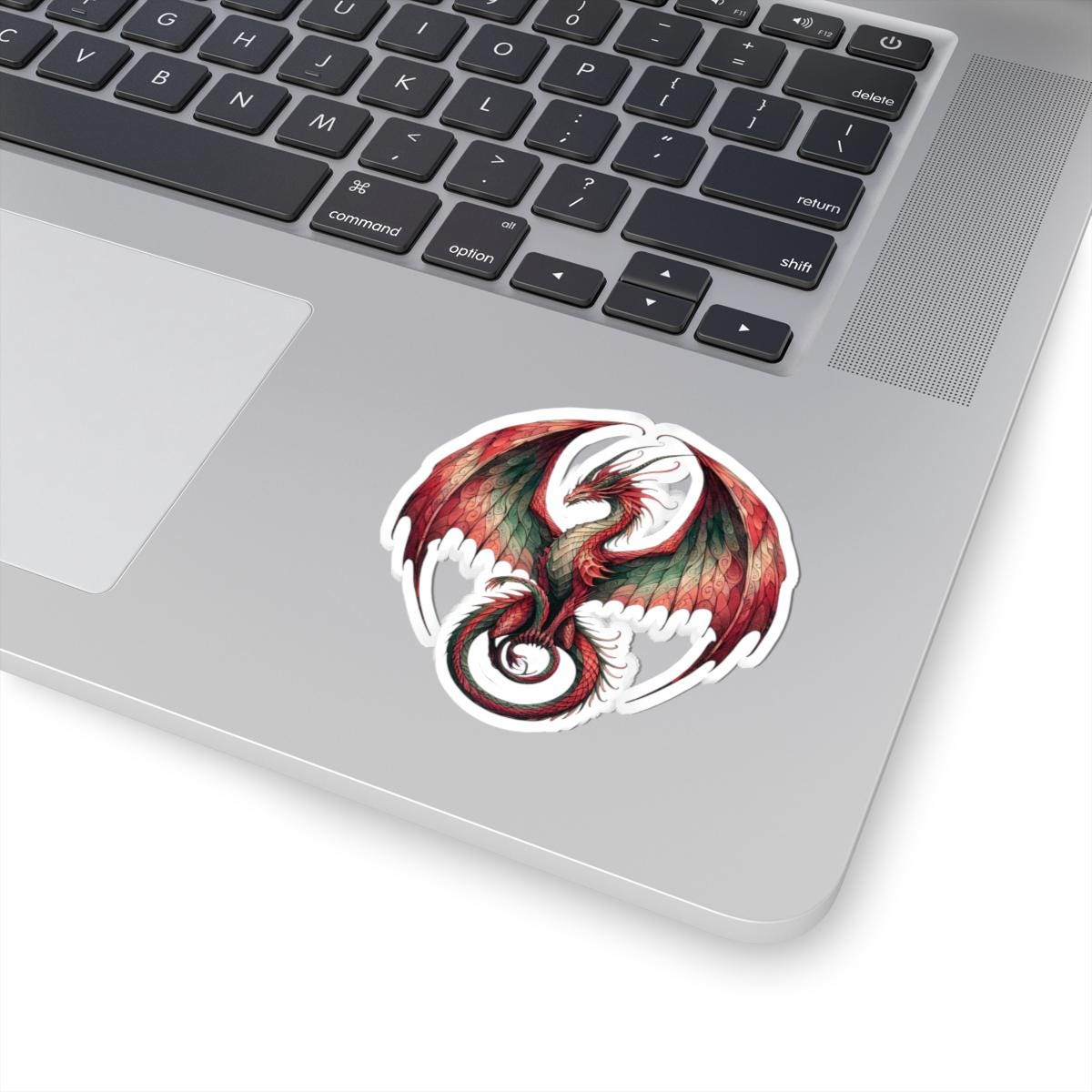 Colorful Dragon Decal - Laptops, Water Bottles, and Journals - Etsy