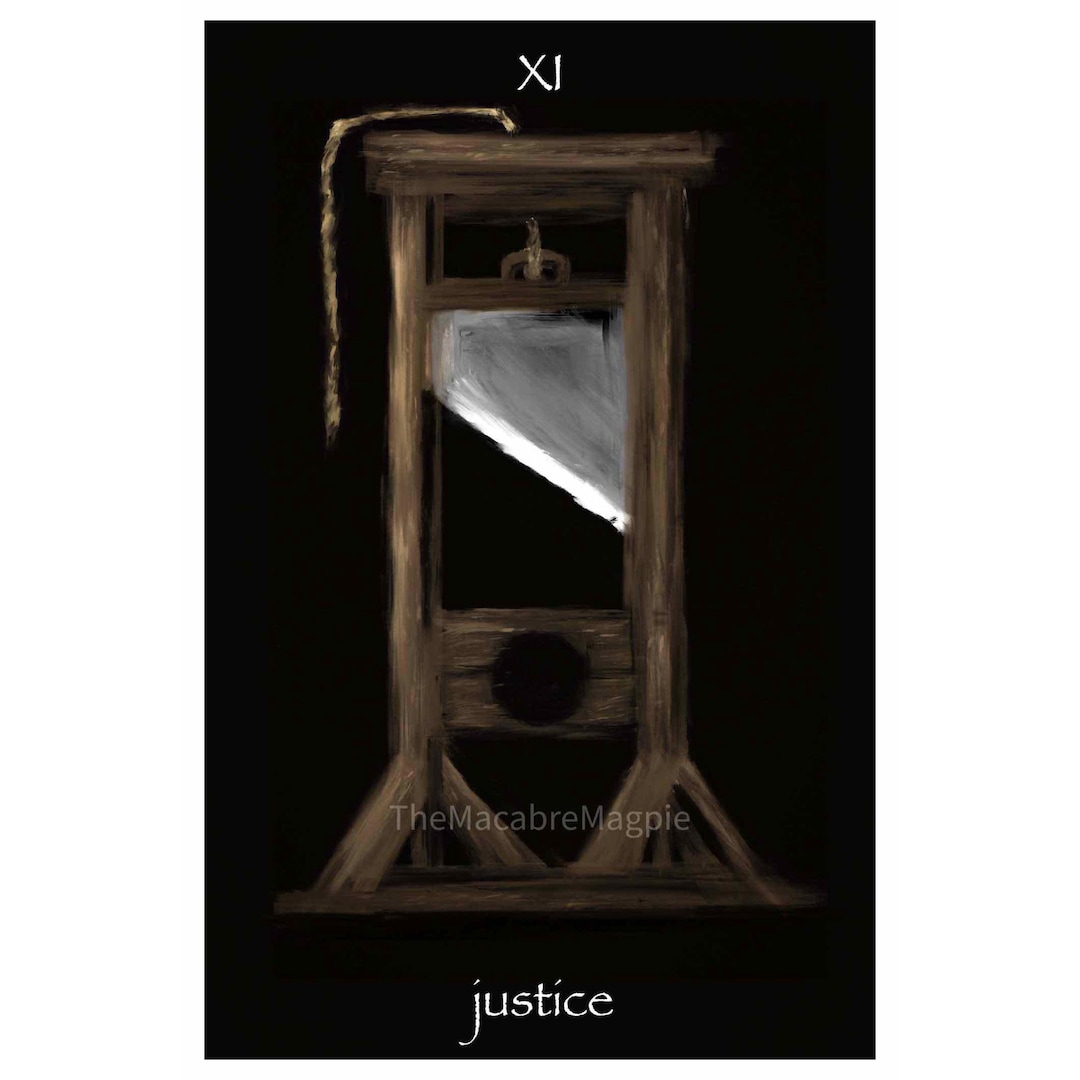Guillotine Wall Art, Tarot Wall Art, Macabre Art, Eat the Rich, French Revolution - Etsy