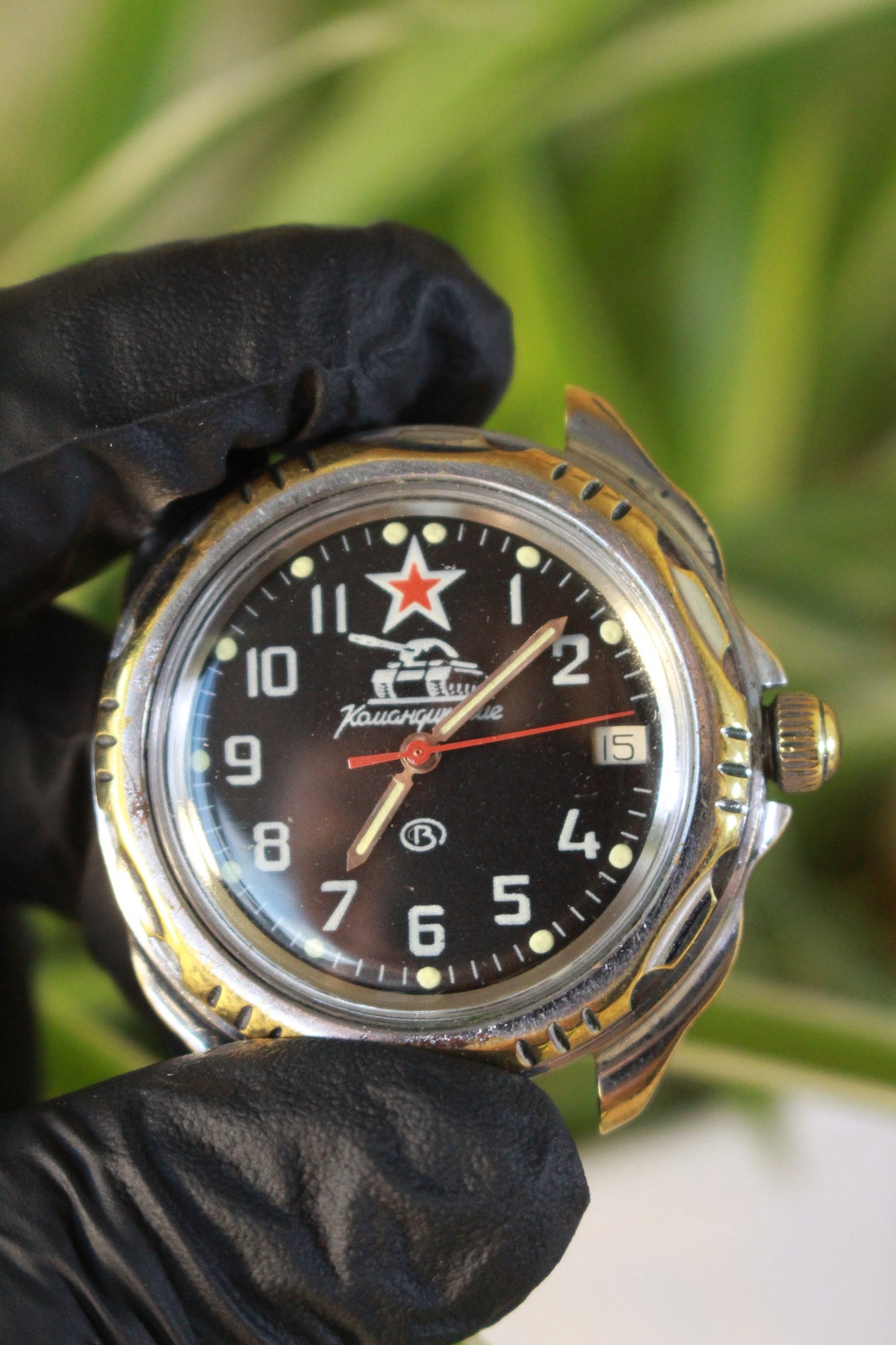 Vintage Soviet Watch VOSTOK Tank Komandirskie 2414 - Etsy