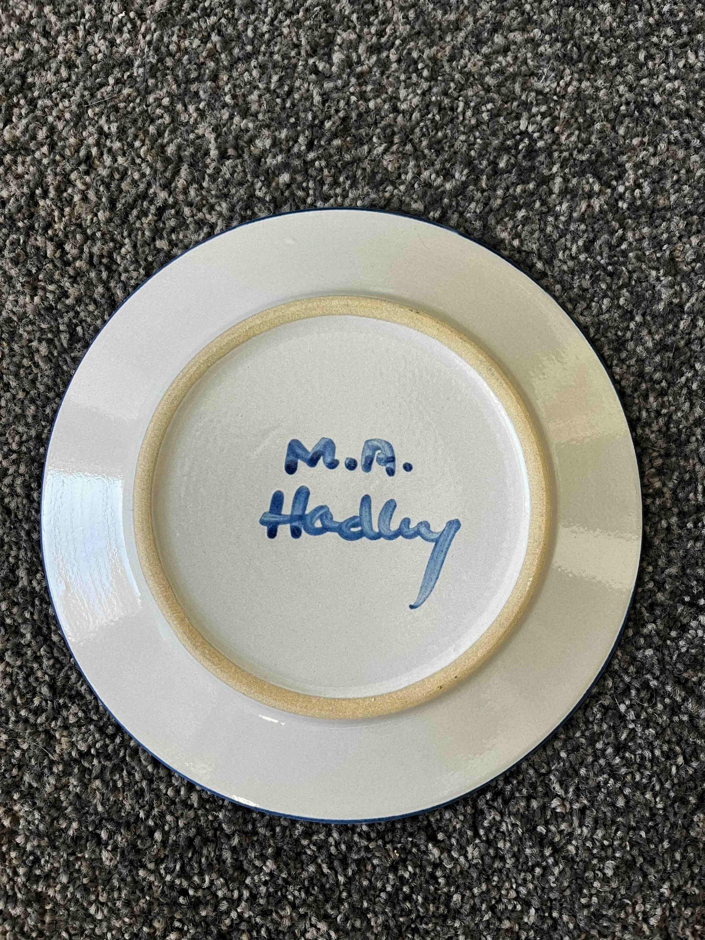 Vintage M.A. Hadley Pottery Plates 8" Diameter - Etsy